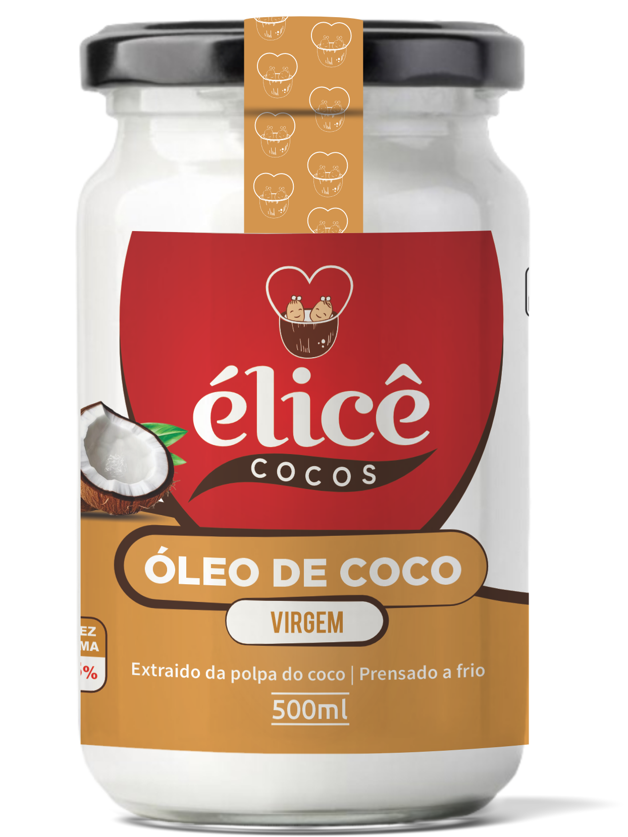 Óleo de Coco Virgem - 1000L - Élicê Cocos